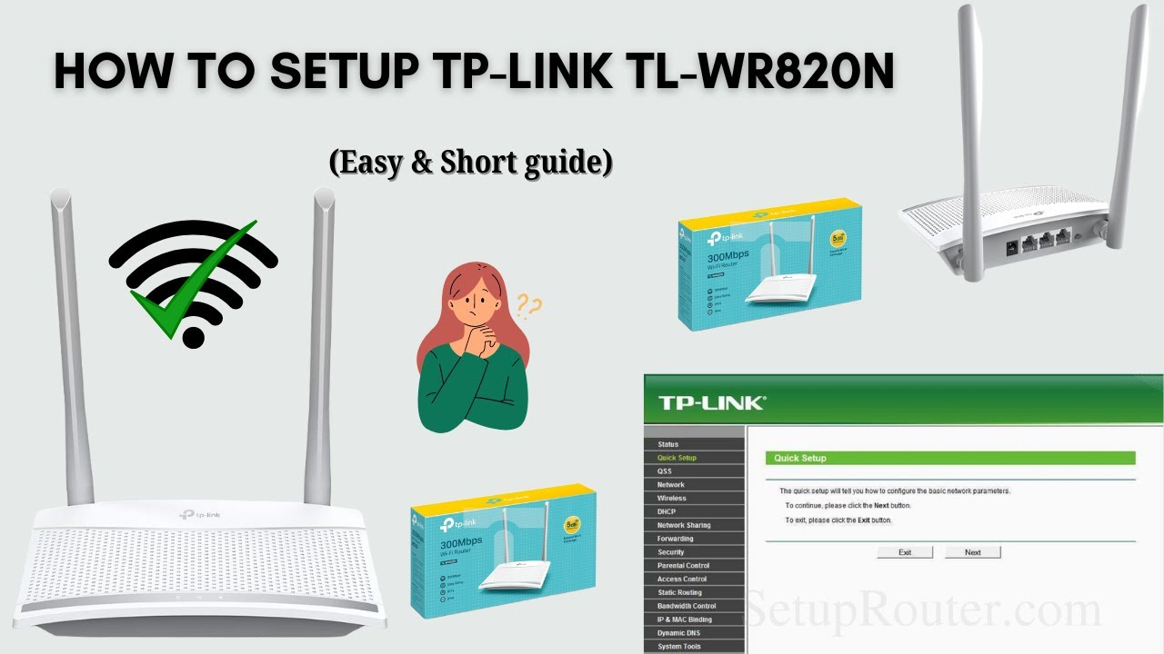 Step-by-Step guide for TP-Link TL-WR820N Setup | TP-Link TL-WR820N ...