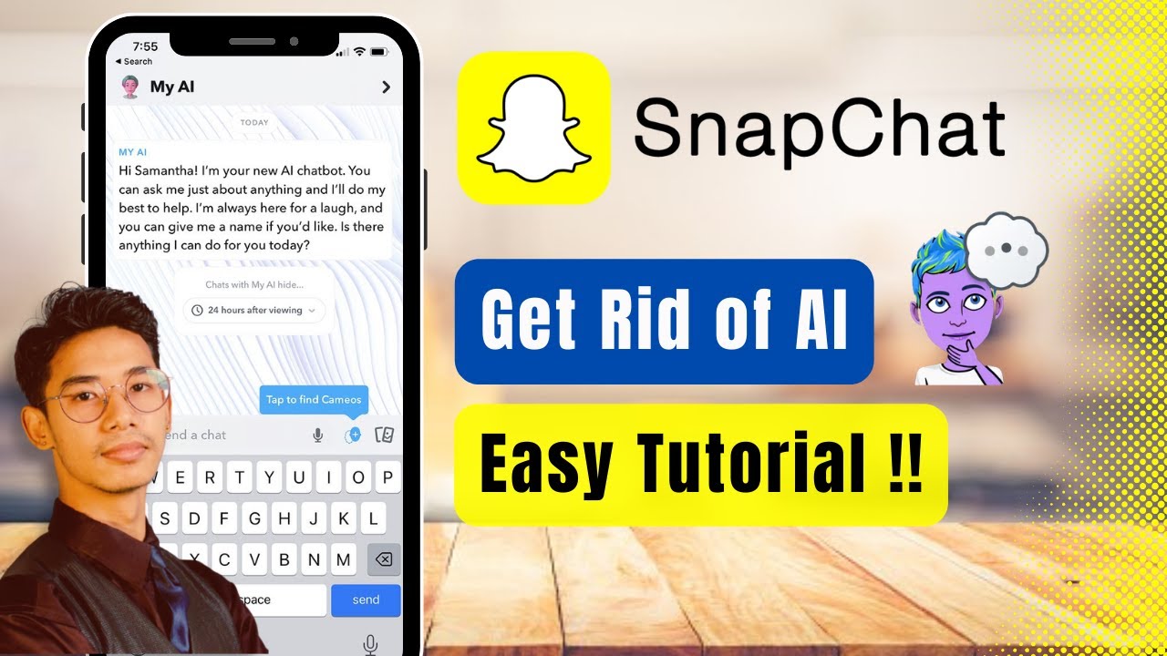 How to Get Rid of AI on Snapchat ! - YouTube