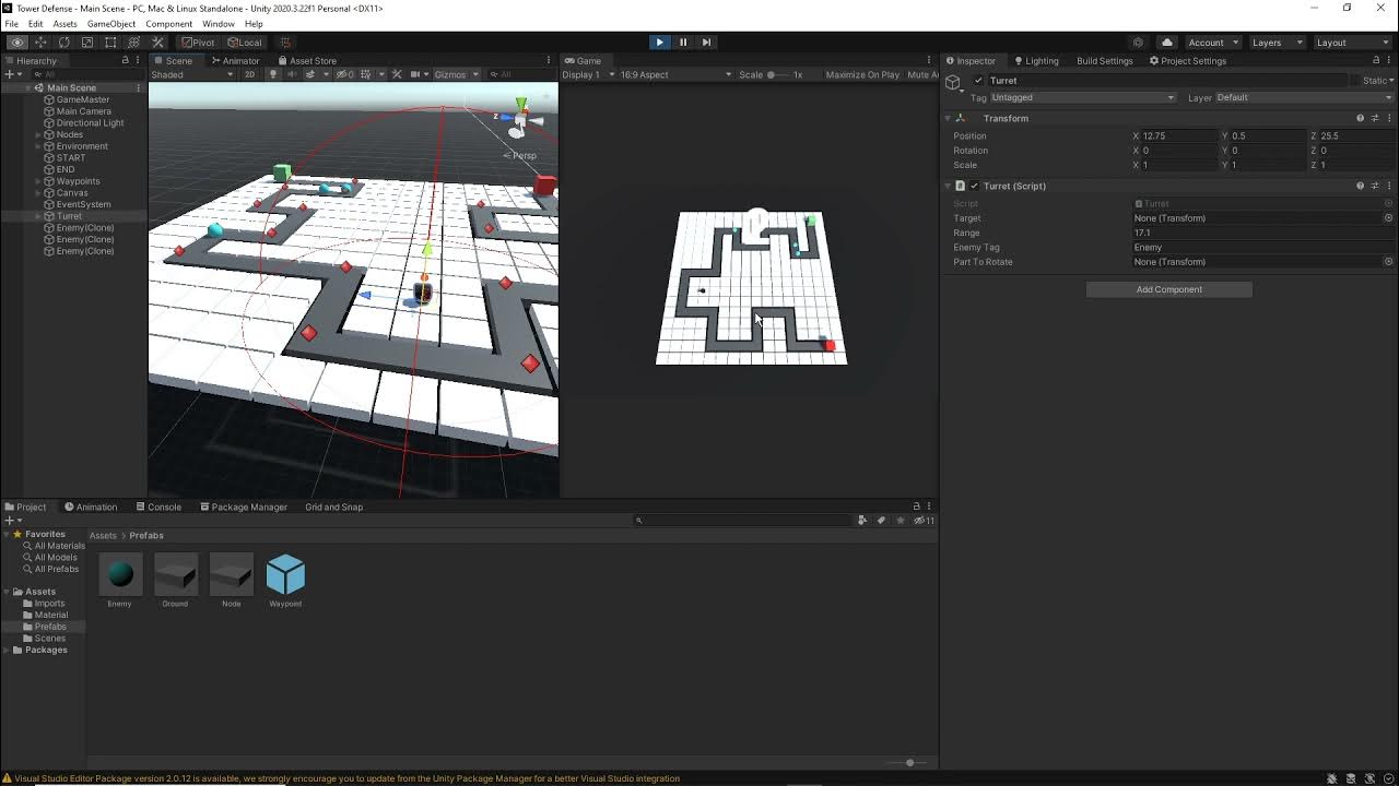 Day 225: TD Enemy Transform - YouTube