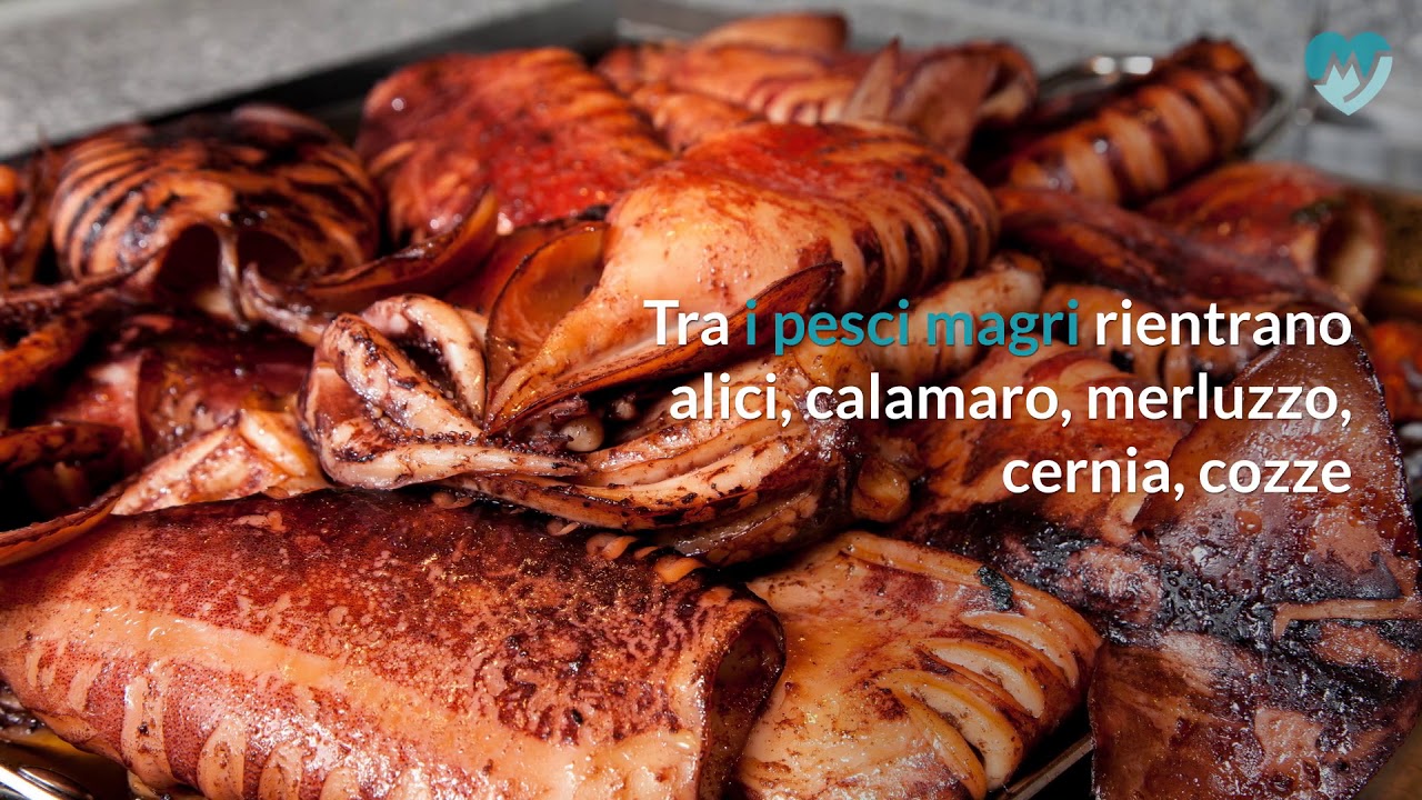 Pesce magro: caratteristiche nutrizionali - YouTube