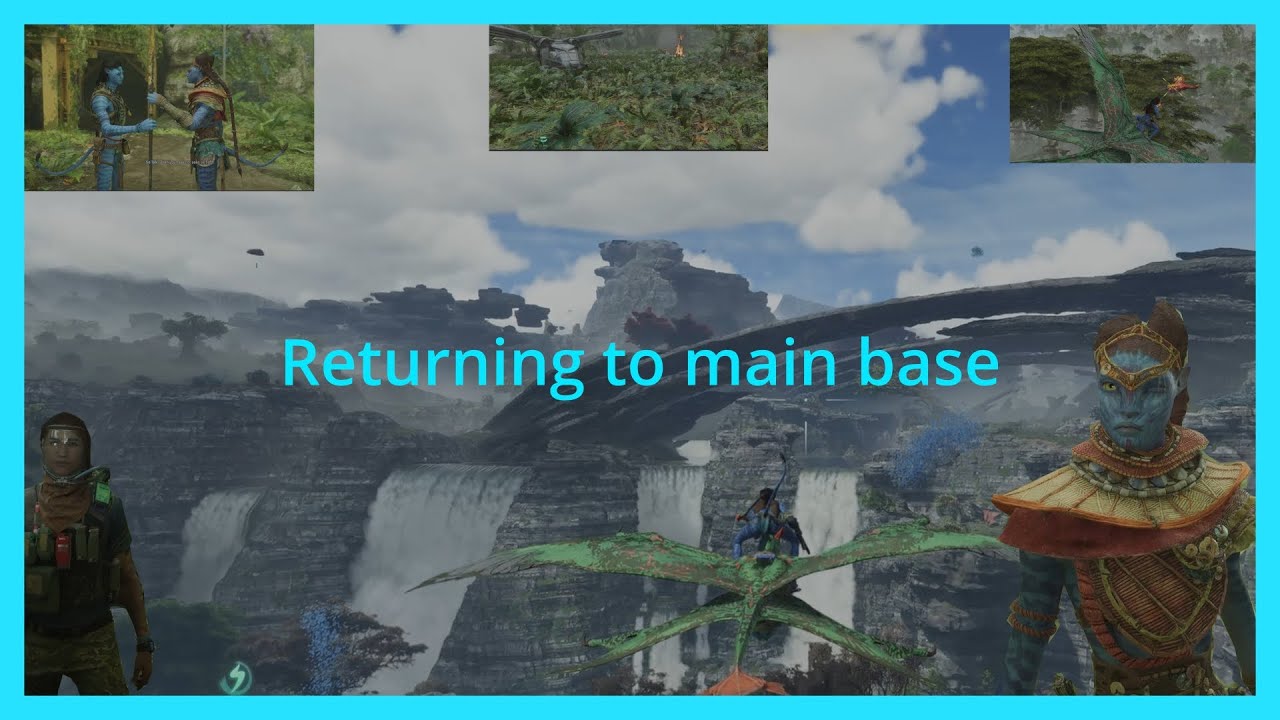 Avatar Frontiers of Pandora: Returning to main base. - YouTube