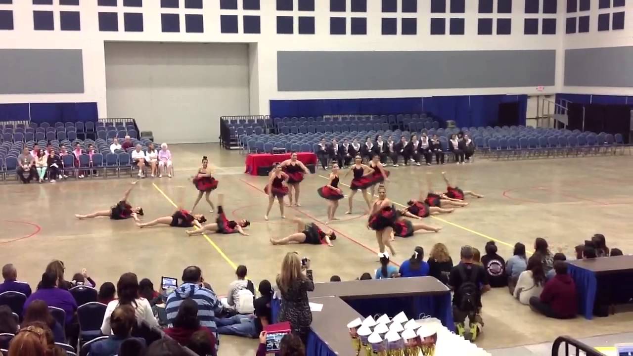 PSJA North High School Raiderettes Large Ensemble Dance at ADTS 2013 ...