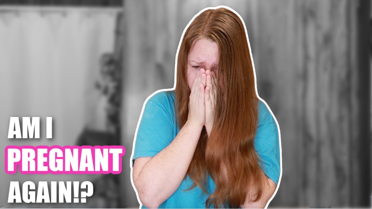 LIVE PREGNANCY TEST & REACTION! AM I PREGNANT WITH BABY #3!? POSITIVE ...