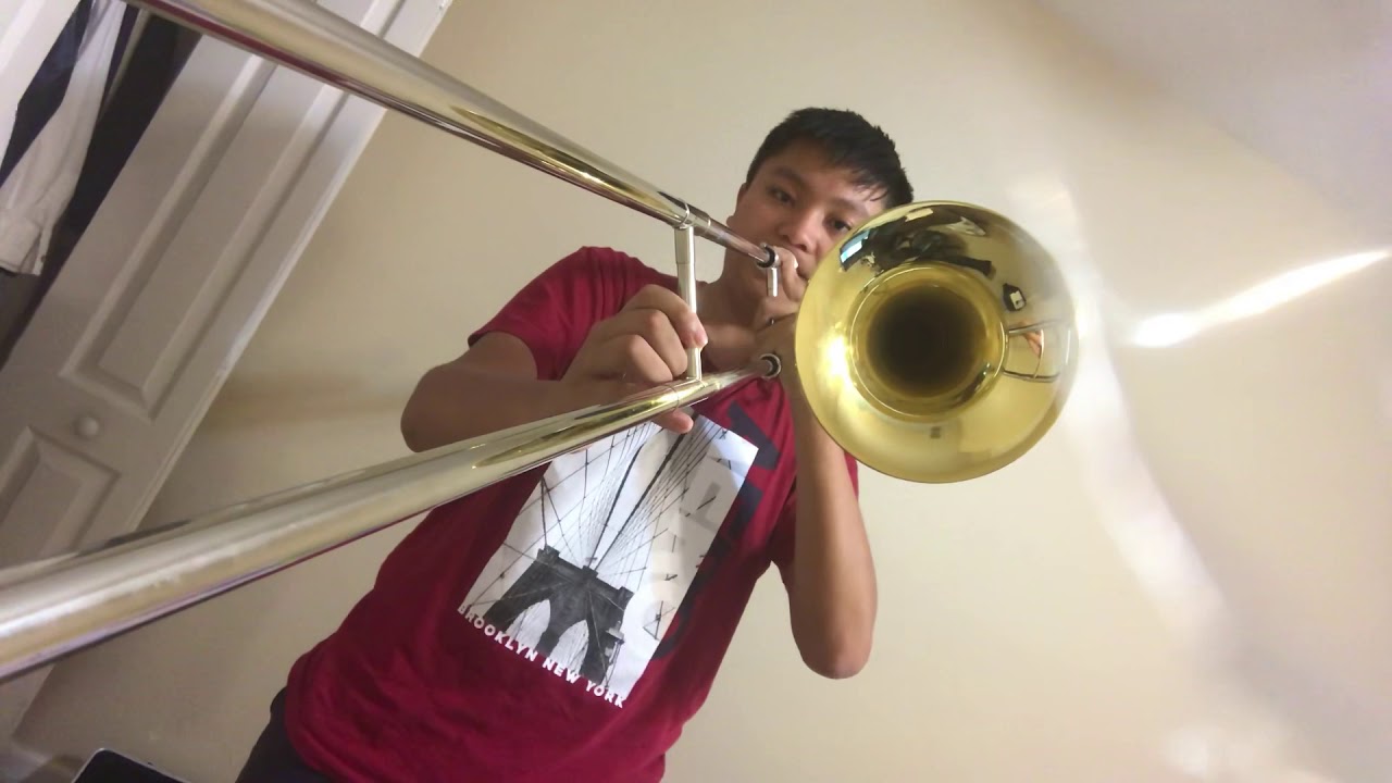 Camera on trombone slide(OLD) - YouTube