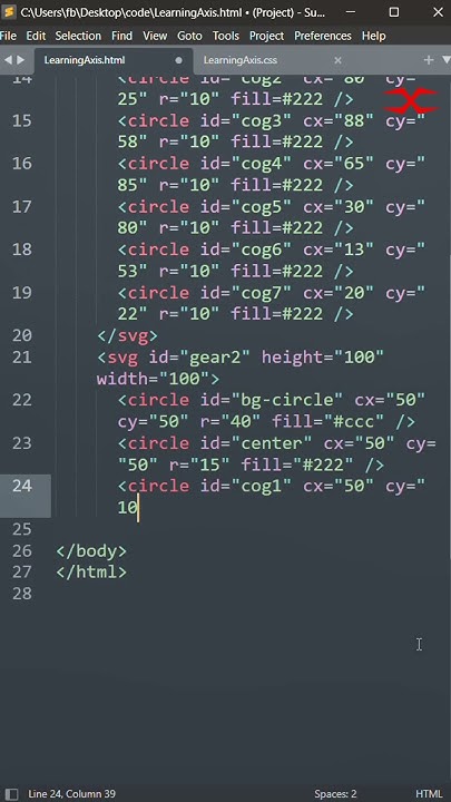 Gears Animation | HTML CSS - YouTube