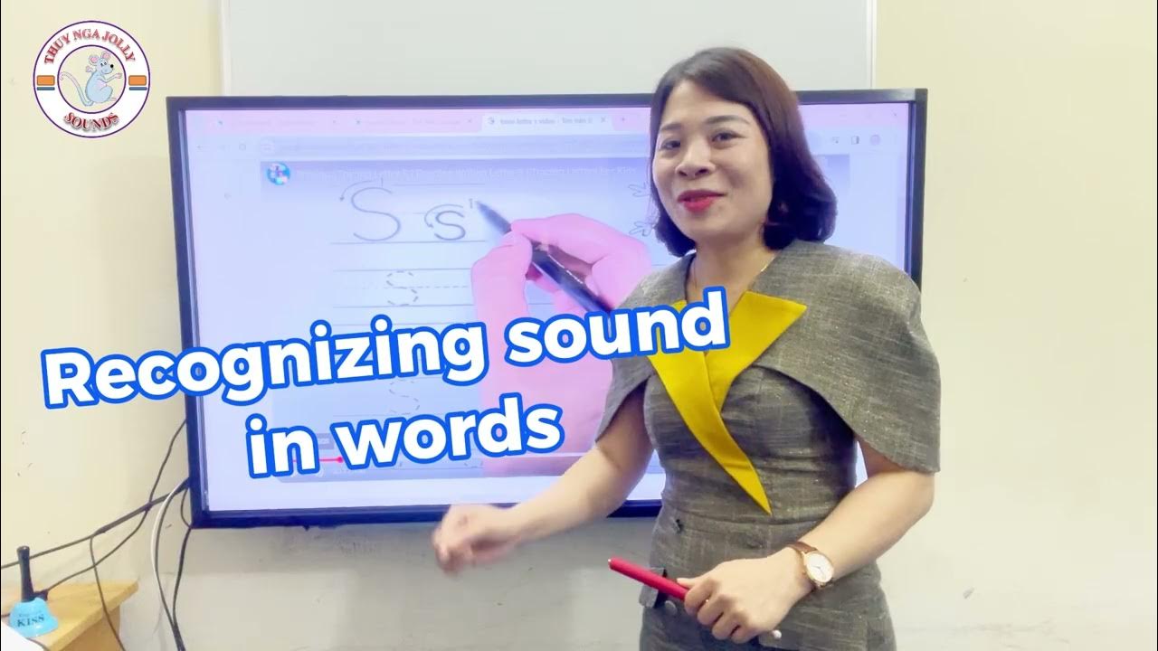 Jolly Phonics. Cách dạy Sound S - YouTube