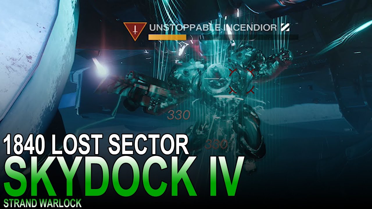 Solo Master 1840 Skydock IV Lost Sector | Destiny 2: Lightfall - YouTube