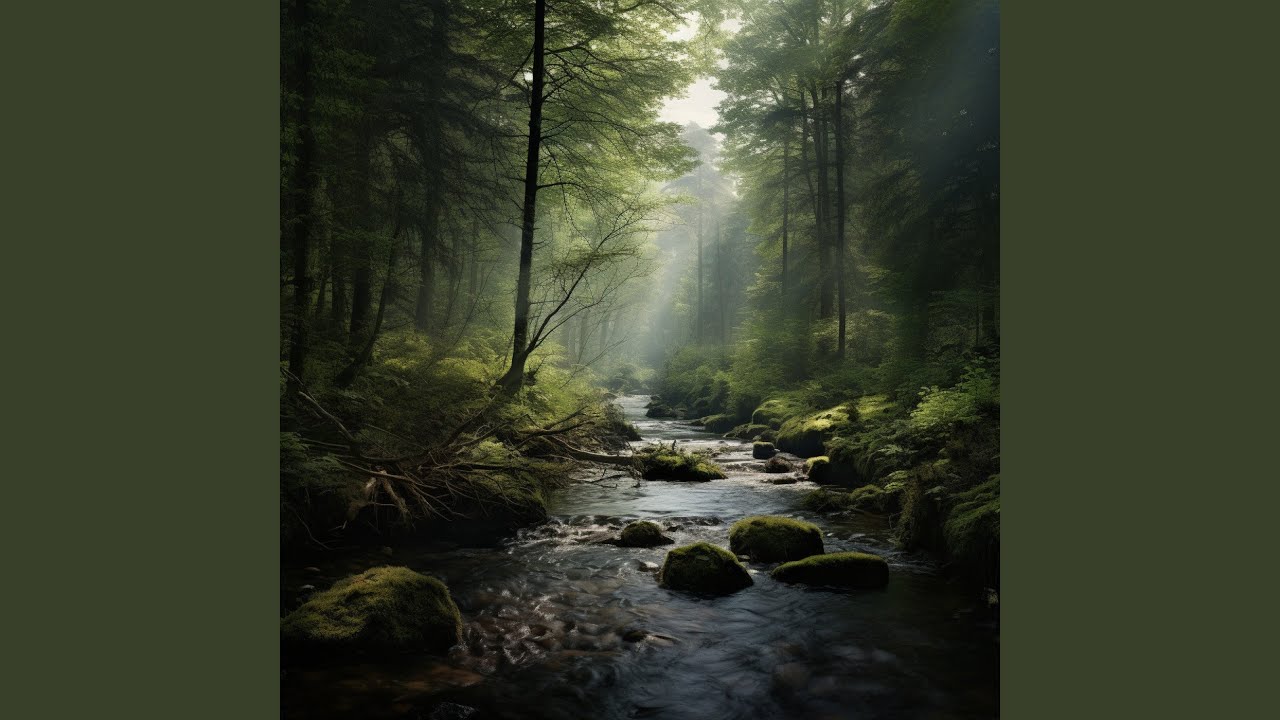 Calming Waters of Gentle Stream - YouTube