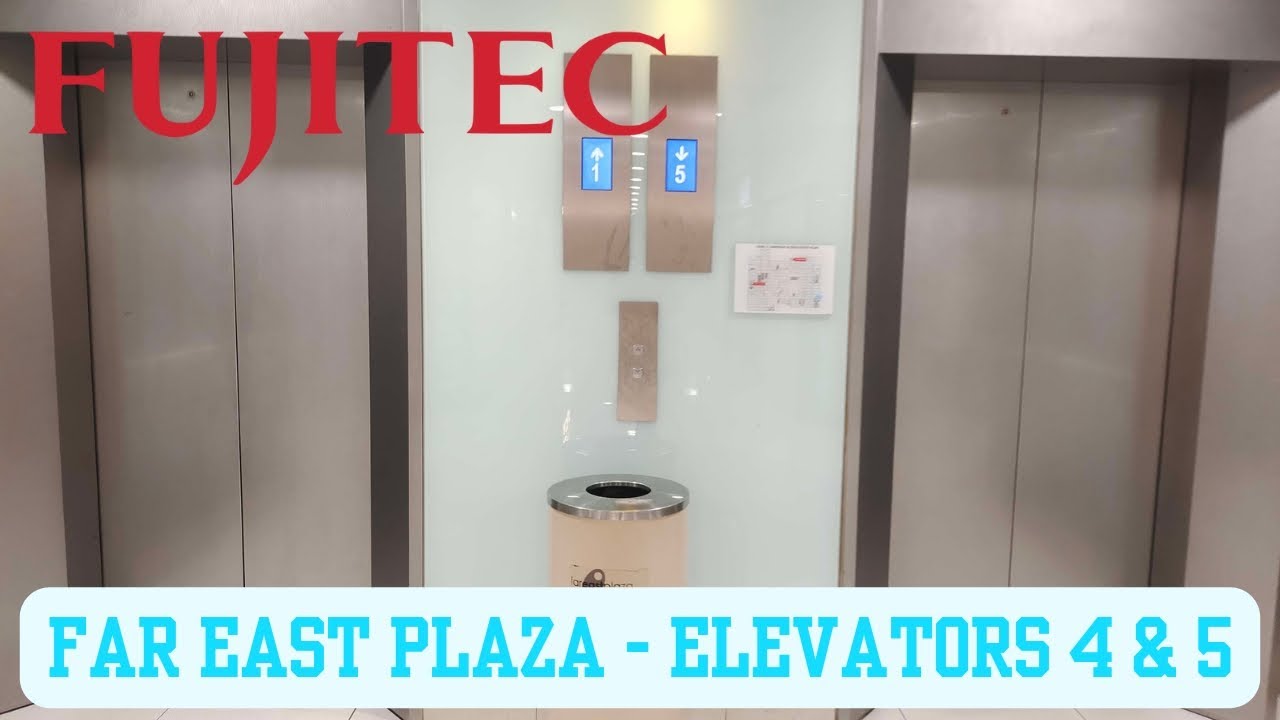 Far East Plaza Singapore: Fujitec elevators 4 & 5 - YouTube