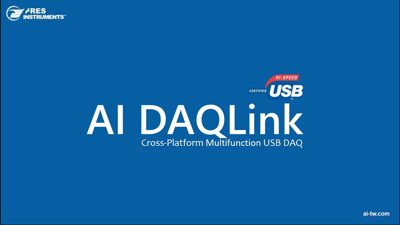 AI USB-6003 16-Bit Simultaneous Sampling DAQ - YouTube