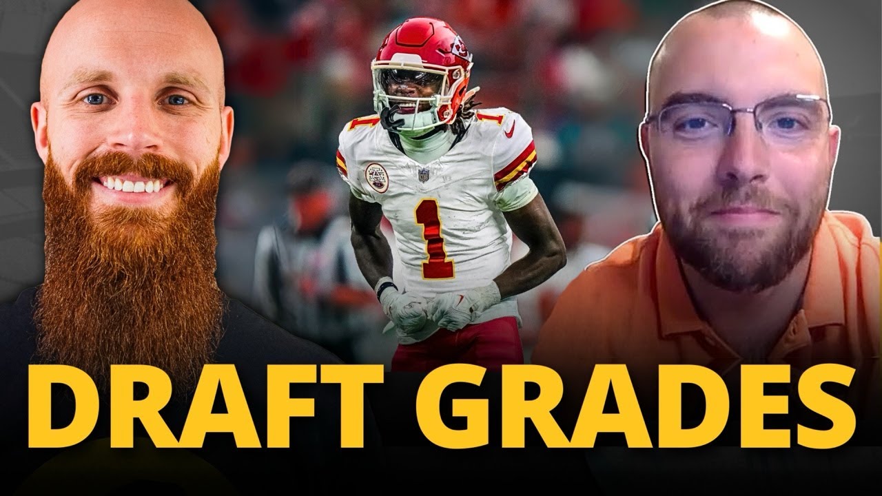 Grading the Chiefs' draft with Matt Verderame of SI! - YouTube
