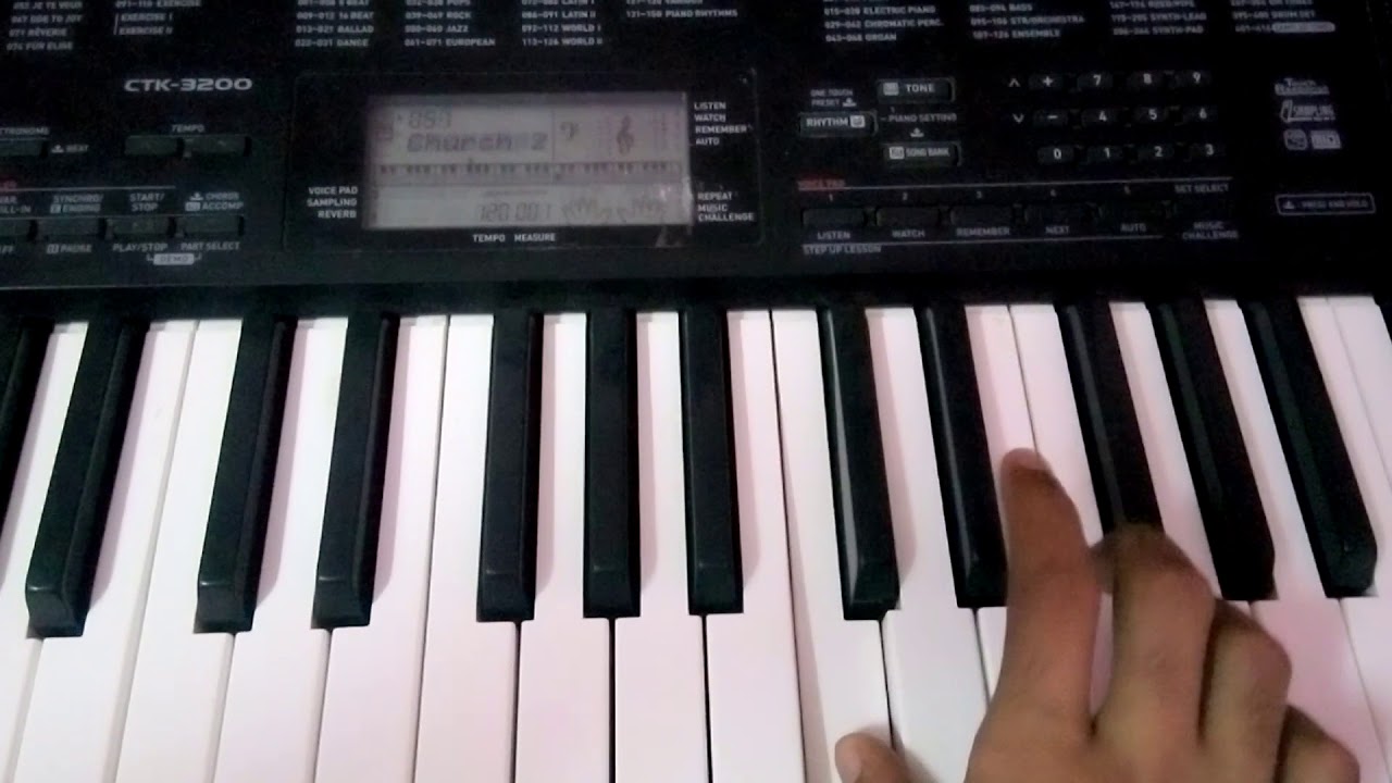 Gori gouri mandvakhali galgale nighale piano - YouTube