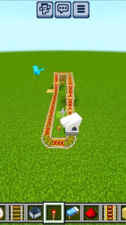 How to Make Working Rails in Minecraft - YouTube