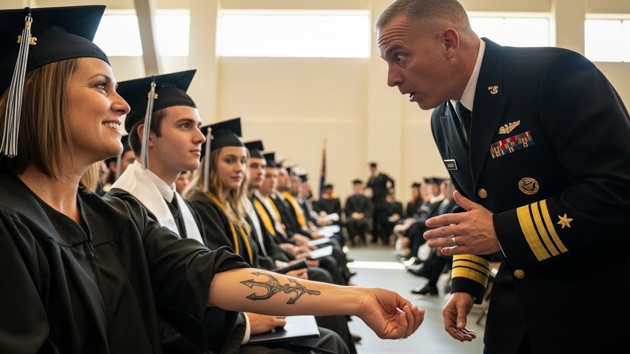 She Only Came to Watch Her Son Graduate — Until a SEAL Admiral Saw Her ...