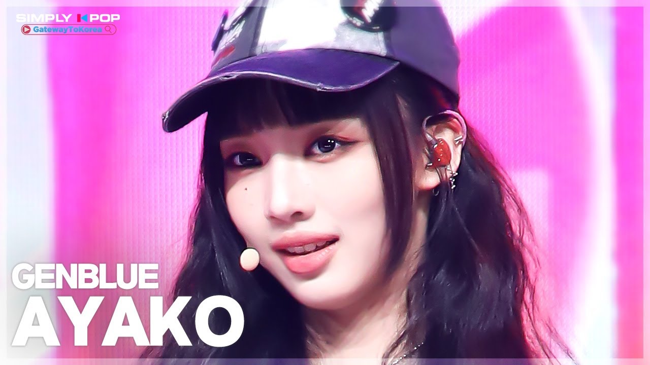 [플리캠 4K] GENBLUE AYAKO 'ACT LIKE THAT' (젠블루 아야코 직캠) l Simply K-Pop GateWayToKorea - YouTube