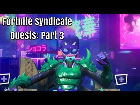Fortnite Syndicate Quests: Part 3 (The Luminaries) - YouTube