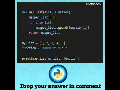 #python #coding #programming #pythonprogramming #pythontutorial #interview #ytshorts #shorts # ...