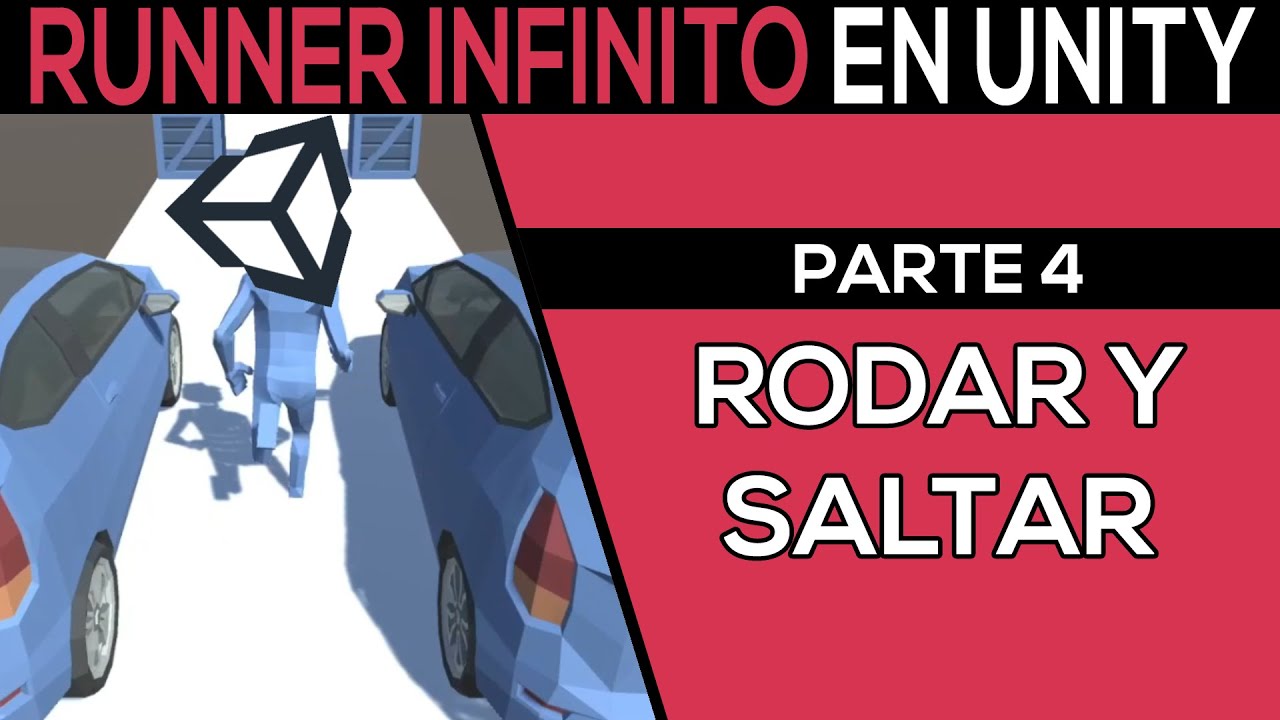 ENDLESS RUNNER en UNITY 3D [PARTE 4] - Rodando y Saltando - YouTube
