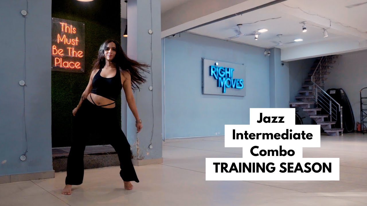 Jazz intermediate combo, Training season @dualipa - YouTube