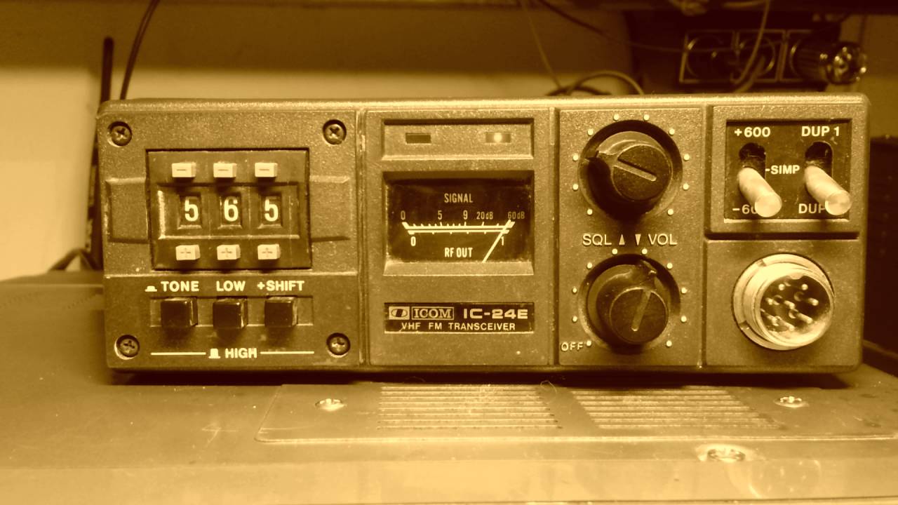 ICOM IC-24E - YouTube