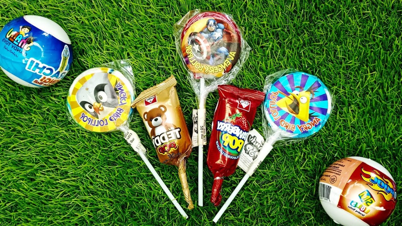 Satisfying | Unboxing Kinder EGG Video | Colorful gummy candies ...