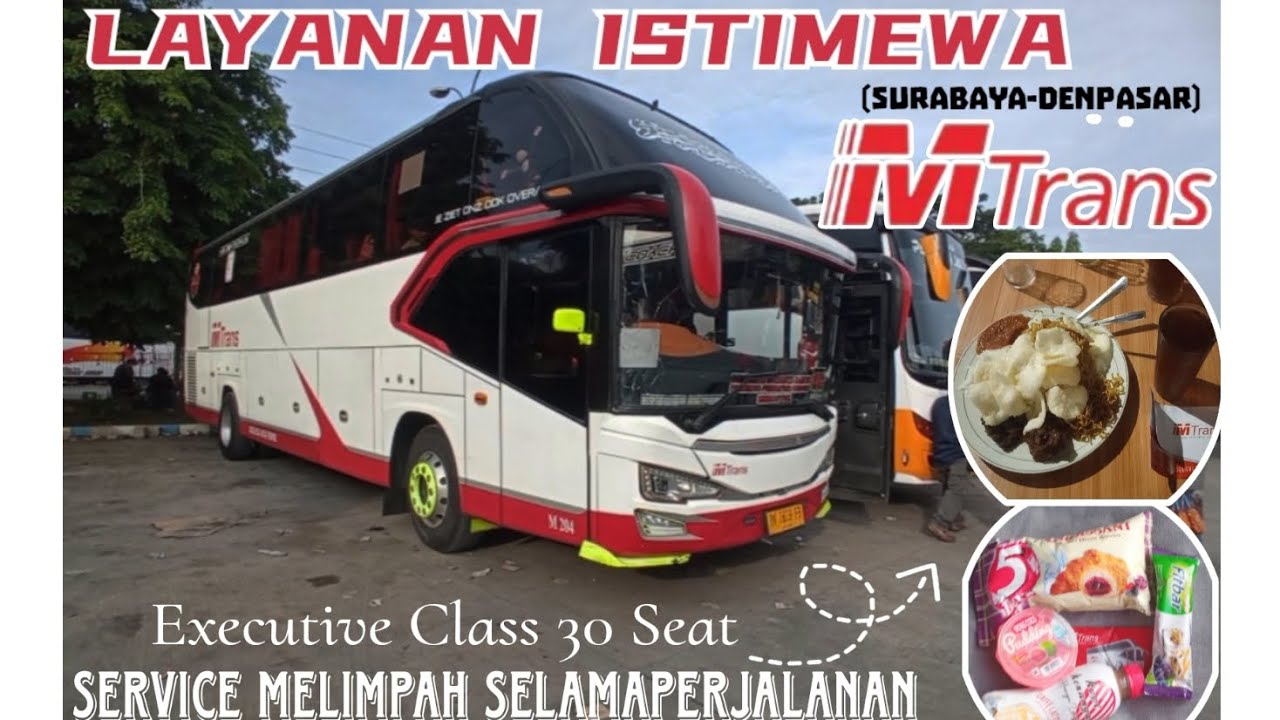NAIK BIS INI SELAIN DIBUAT NYAMAN JUGA DIJAMIN KENYANG | TRIP MTrans ...