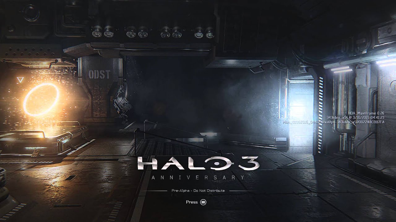 [WIP] Halo 3 Anniversary - Main Menu Test - YouTube