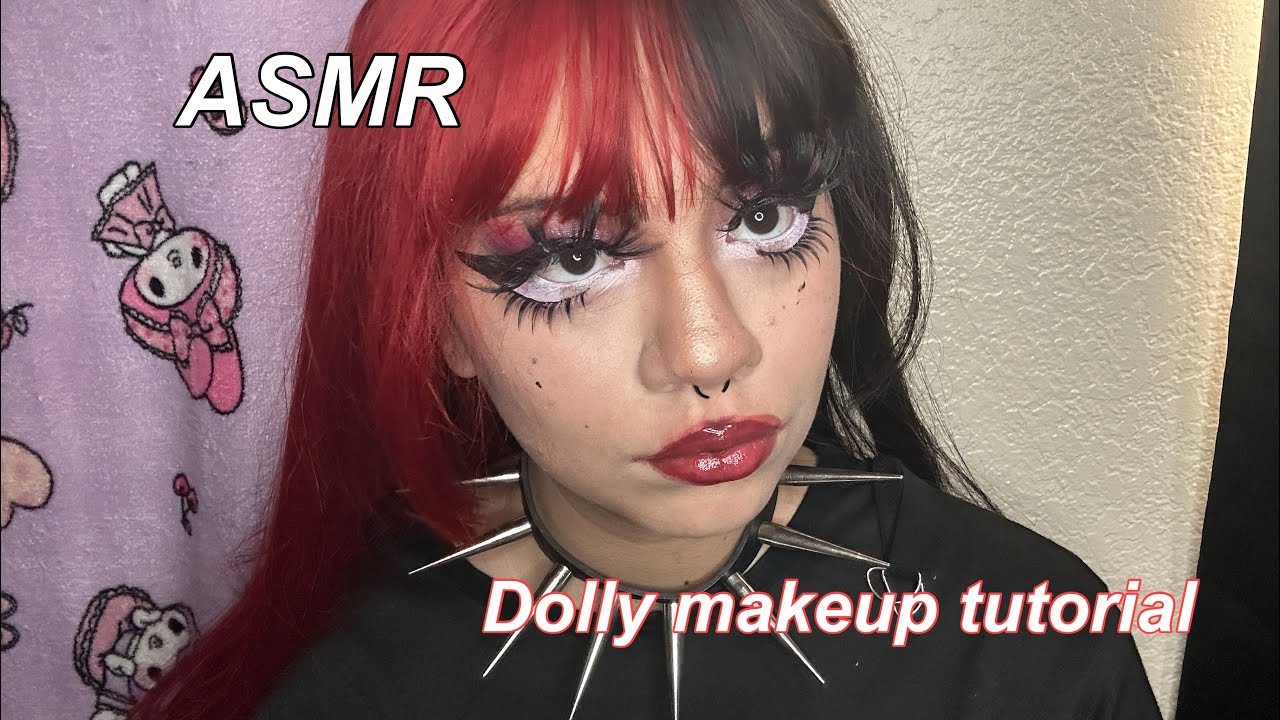 ASMR || Dolly makeup tutorial 💋💄(Voiceover) - YouTube