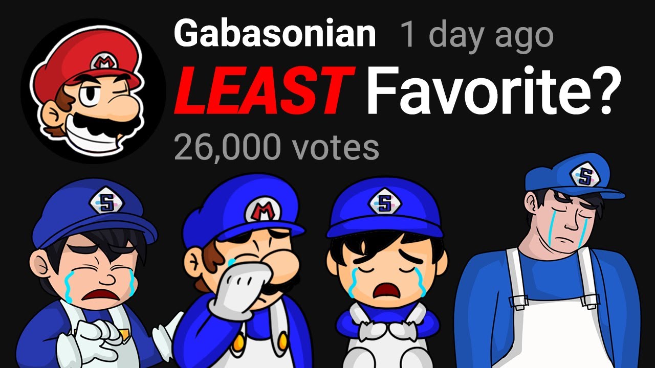 LEAST Favorite SMG4 Type? Modern, Classic, Plush, IRL? - YouTube