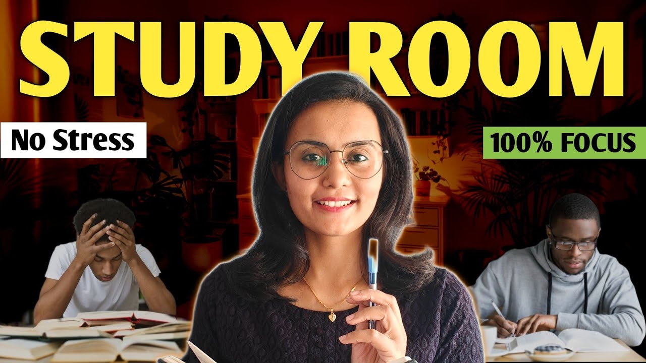 How To Create A Productive Study Space 🔥|| Study Room Ideas || Heema ...