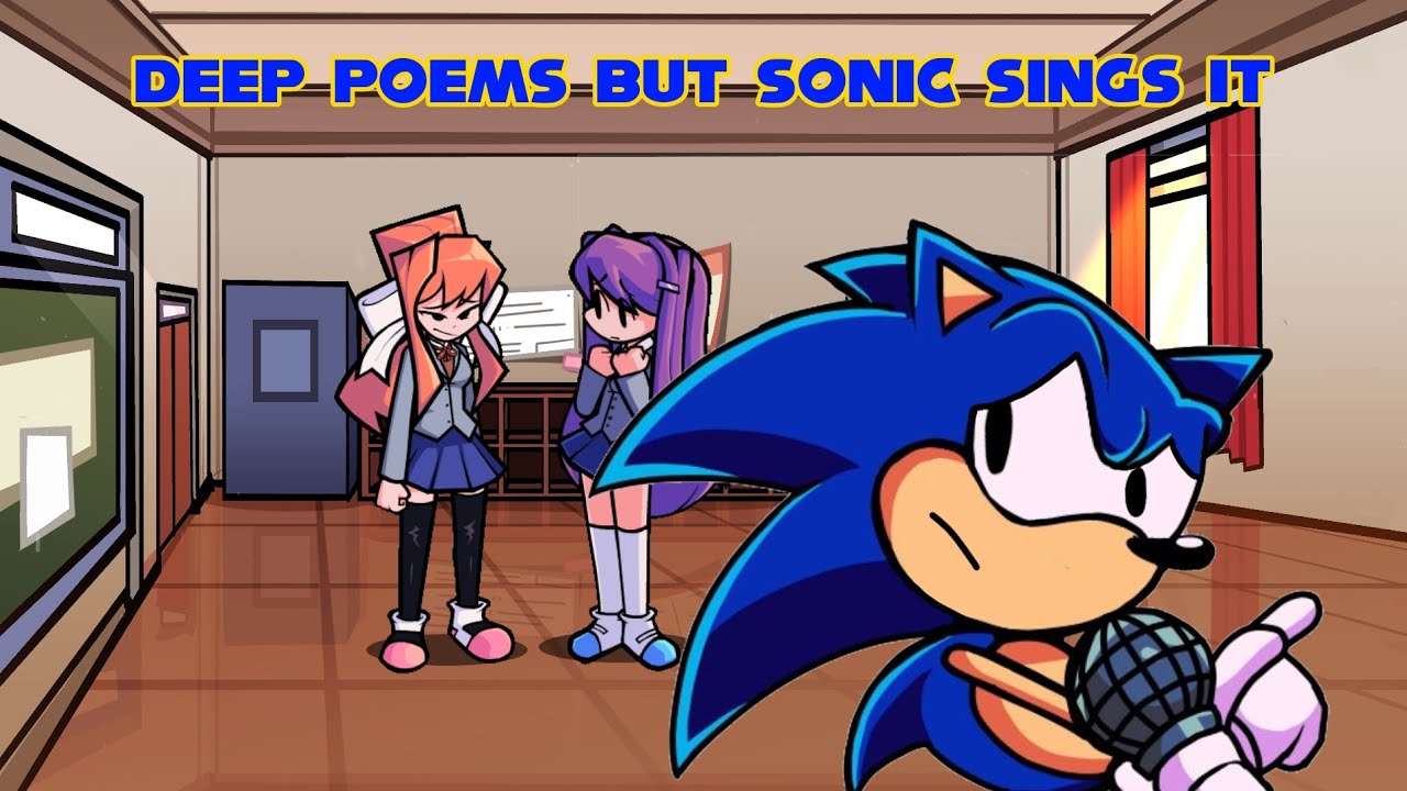 Deep Poems but Sonic sings it | FNF Hotline 024 - YouTube