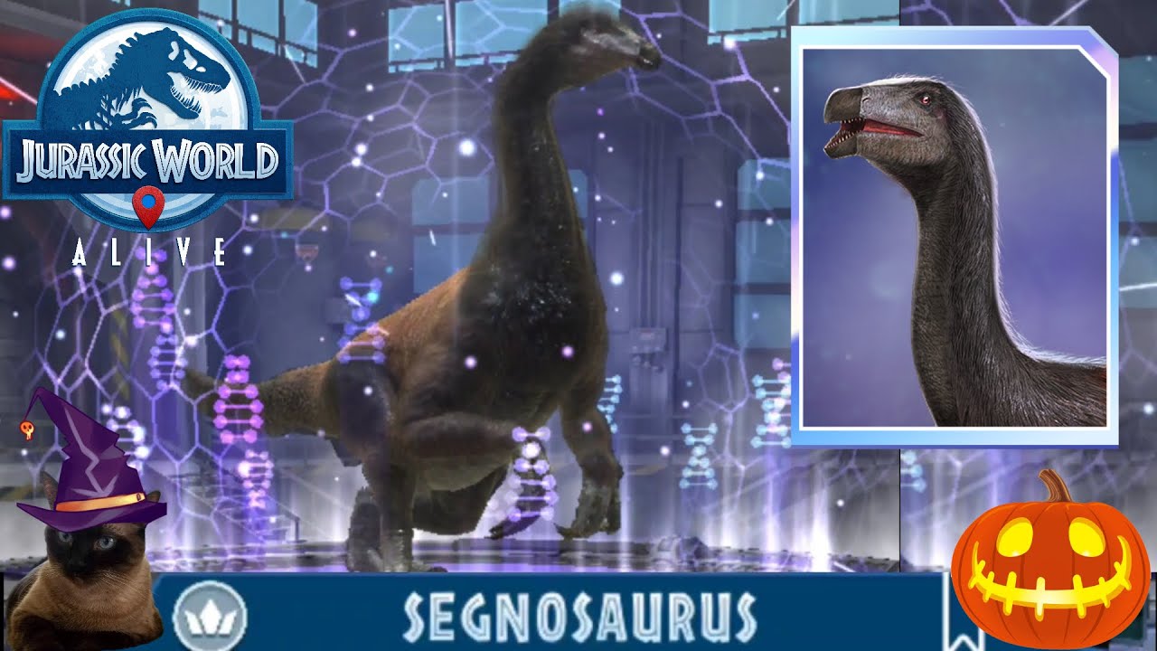 Get Ready to Encounter the All New Segnosaurus in Jurassic World Alive ...