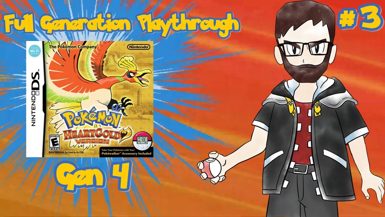Full Generation Playthrough: Gen 4 - Day 12 | Pokémon HeartGold - Day 3 ...