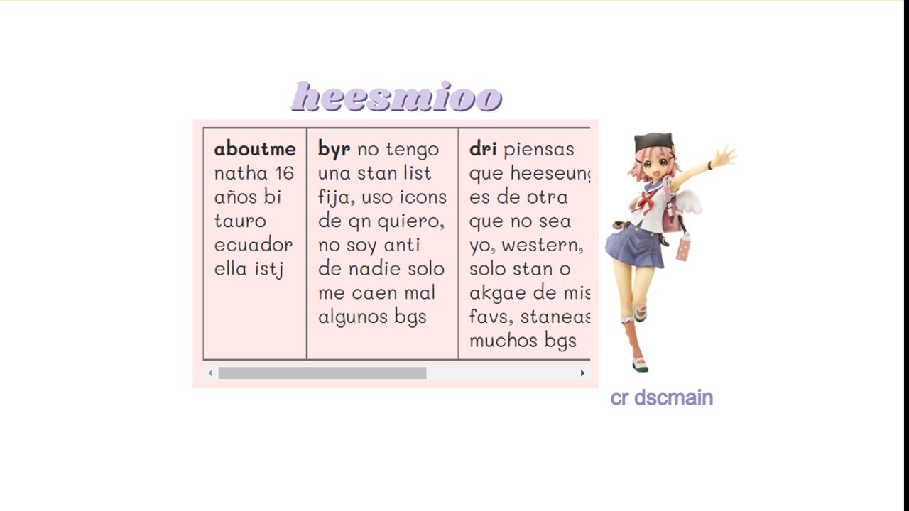 🍥 Scroll Carrd Tutorial [NON PRO] — © dscmain - YouTube