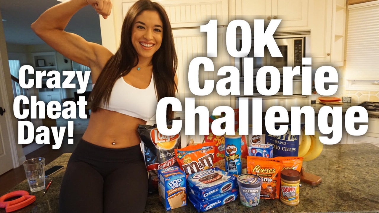 10K CALORIE CHALLENGE | GIRL VS. FOOD | INSANE CHEAT DAY! - YouTube