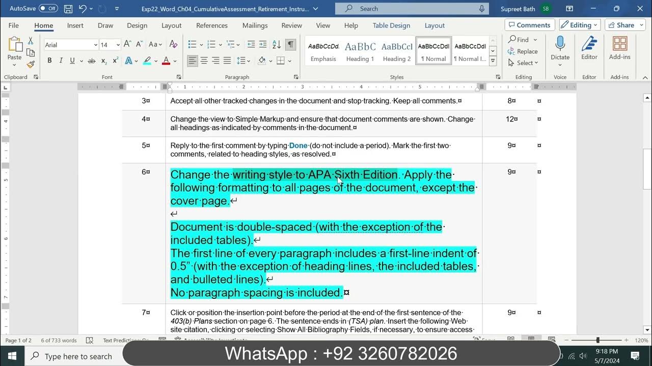 Exp22_Word_Ch04_CumulativeAssessment_Retirement | Word Chapter 4 Cumulative Assessment ...