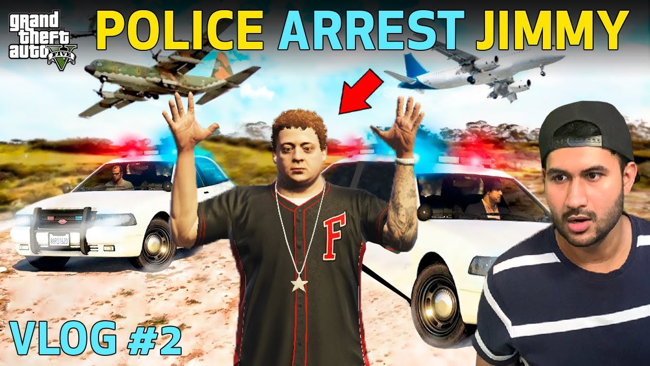 GTA 5 : POLICE ARREST BIGGEST VLOGGER OF LOS SANTOS | GTA 5 VLOG #2 ...