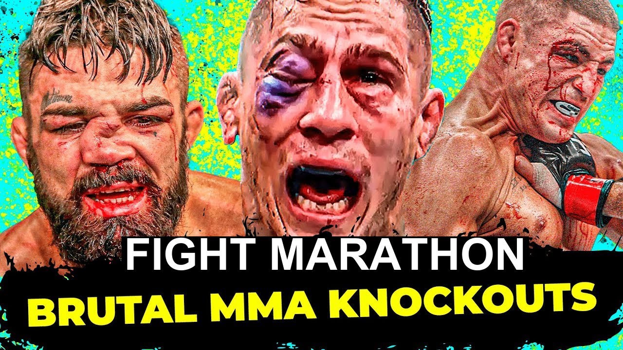 MMA Knockout Marathon | Fight Night #UFC #oktagon - YouTube