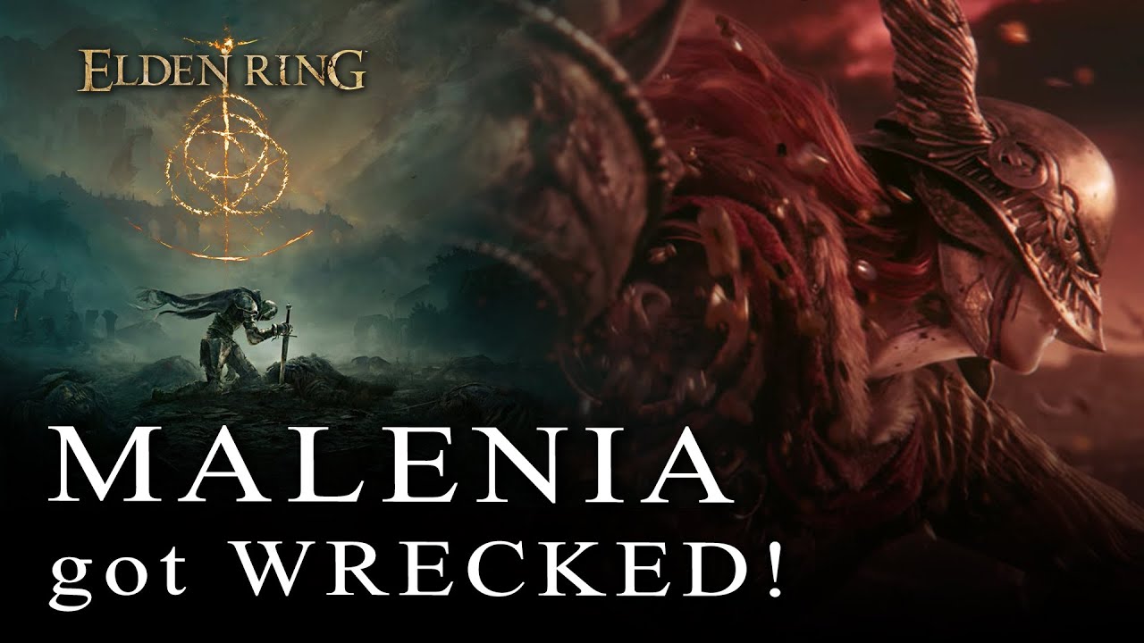 MALENIA Easy mode / STR build / POWER STANCE / Mimic Tear - Elden Ring ...