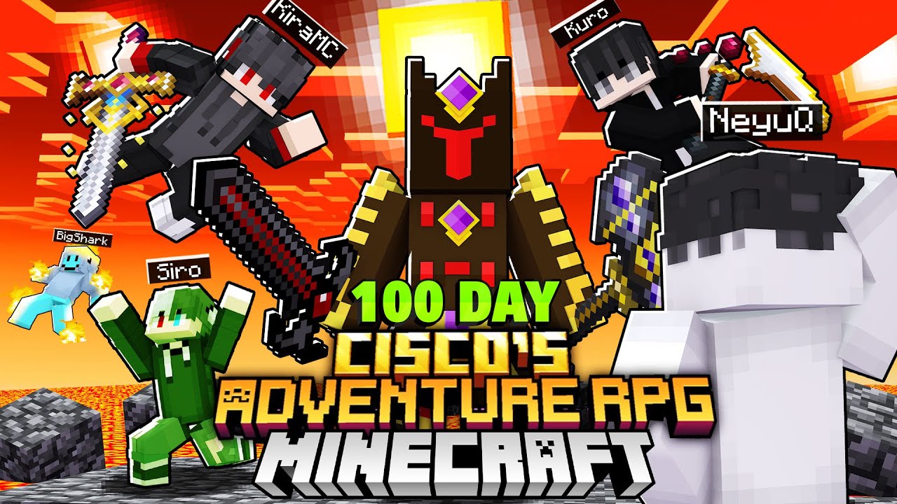 100 Ngày Minecraft Cisco's Fantasy Medieval RP Cùng KiraMC, BigShark ...