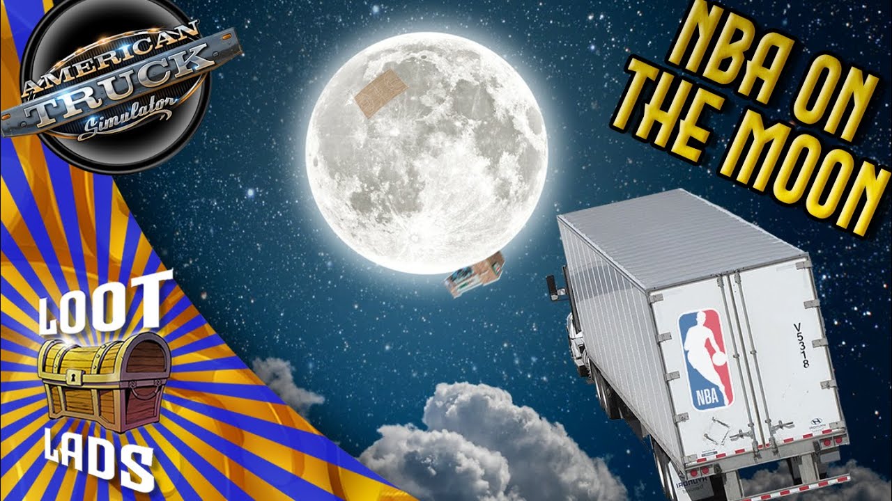 NBA on the Moon - American Truck Simulator - YouTube