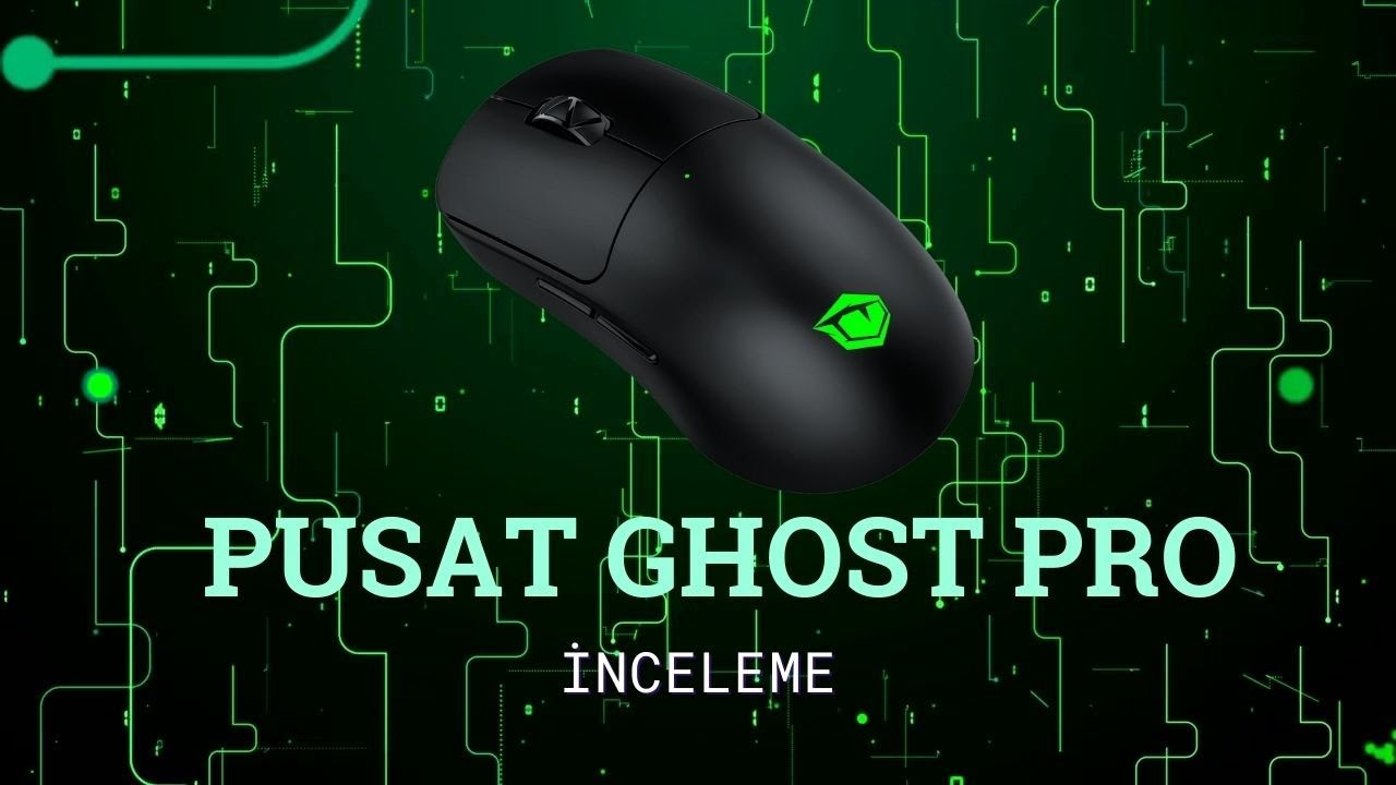 Pusat Ghost Pro inceleme, hem hafif, hem hızlı - YouTube