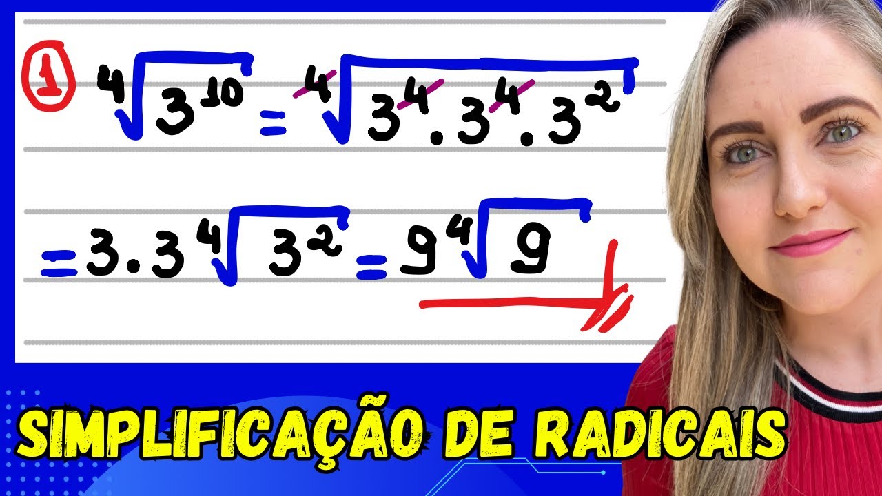 COMO SIMPLIFICAR QUALQUAL RADICAL! EXPLICAÇÃO COMPLETA DO CONTEÚDO📚🚀 ...