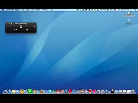 QuickTime Player Screencast Recording - YouTube