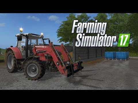 [FS17] Unloading water with front loader - YouTube