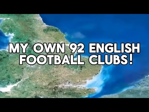 My own 92 English football clubs song - YouTube