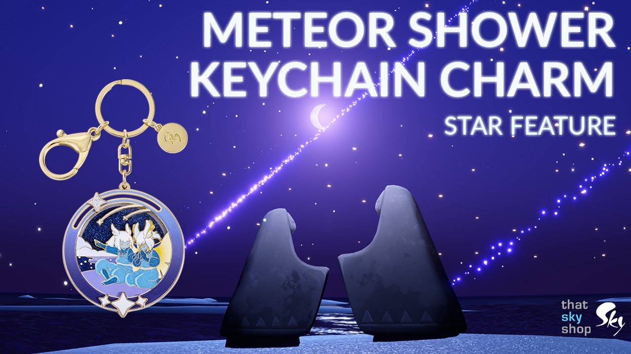 Meteor Shower Keychain Charm - STAR Reveal! - YouTube