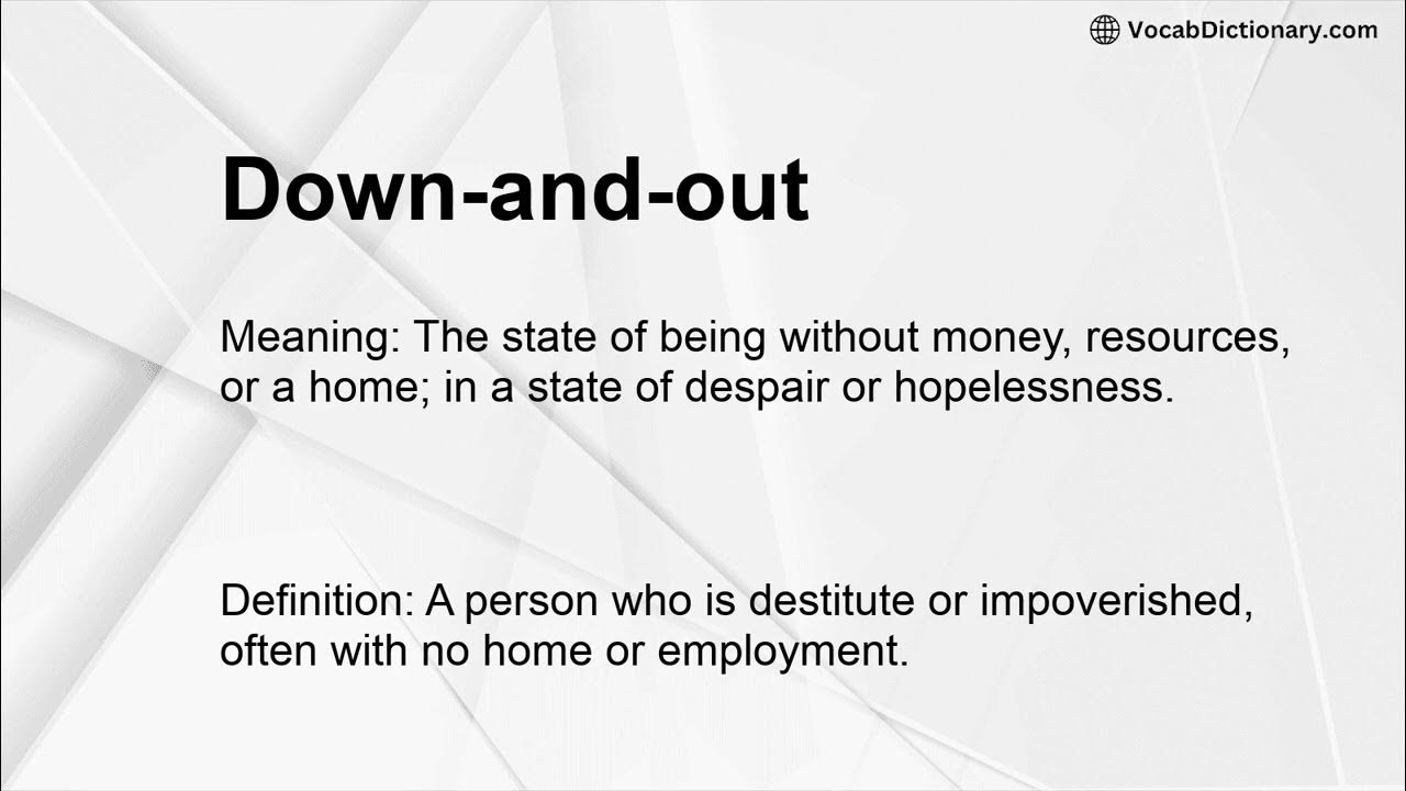 Down and out Meaning YouTube down-and-out-meaning-youtube