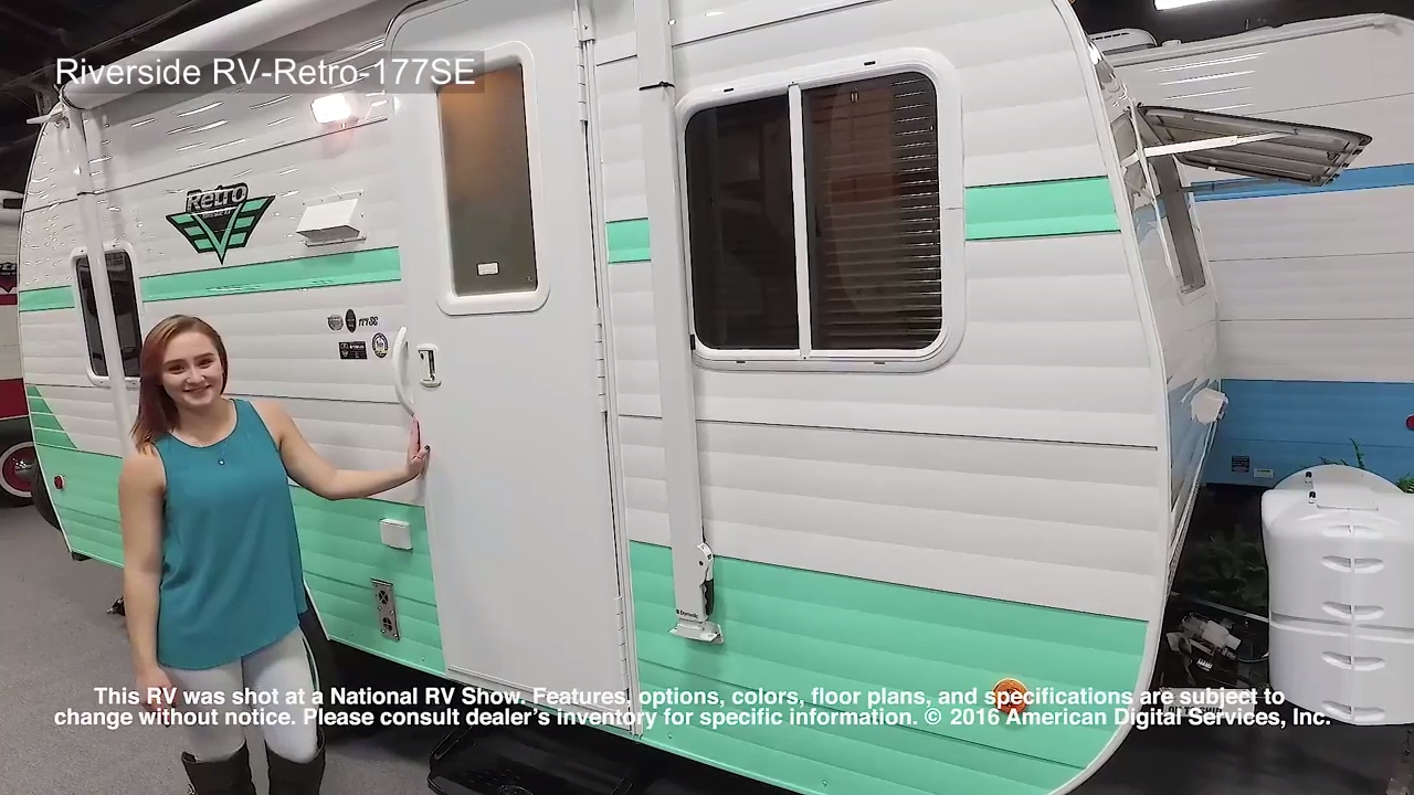 2017 Riverside RV Retro 177SE - YouTube