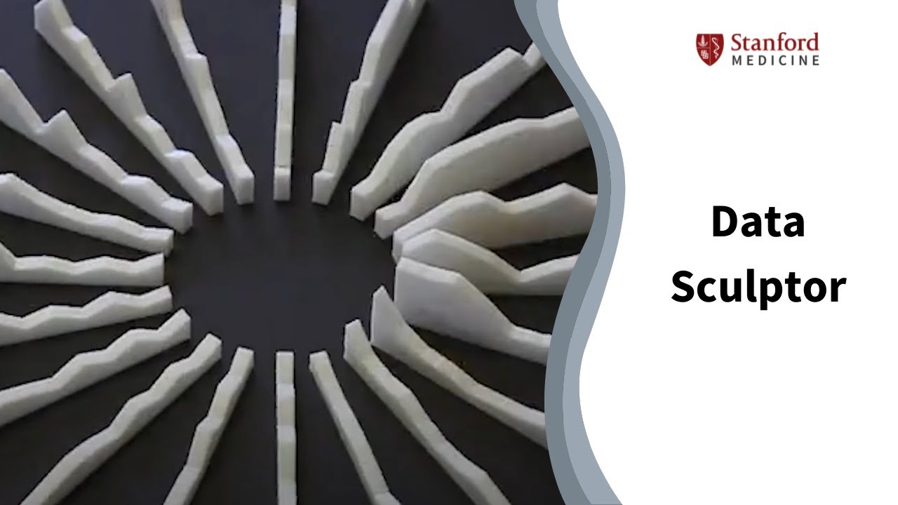 Data Sculptor: Stanford professor creates art from the numbers. - YouTube